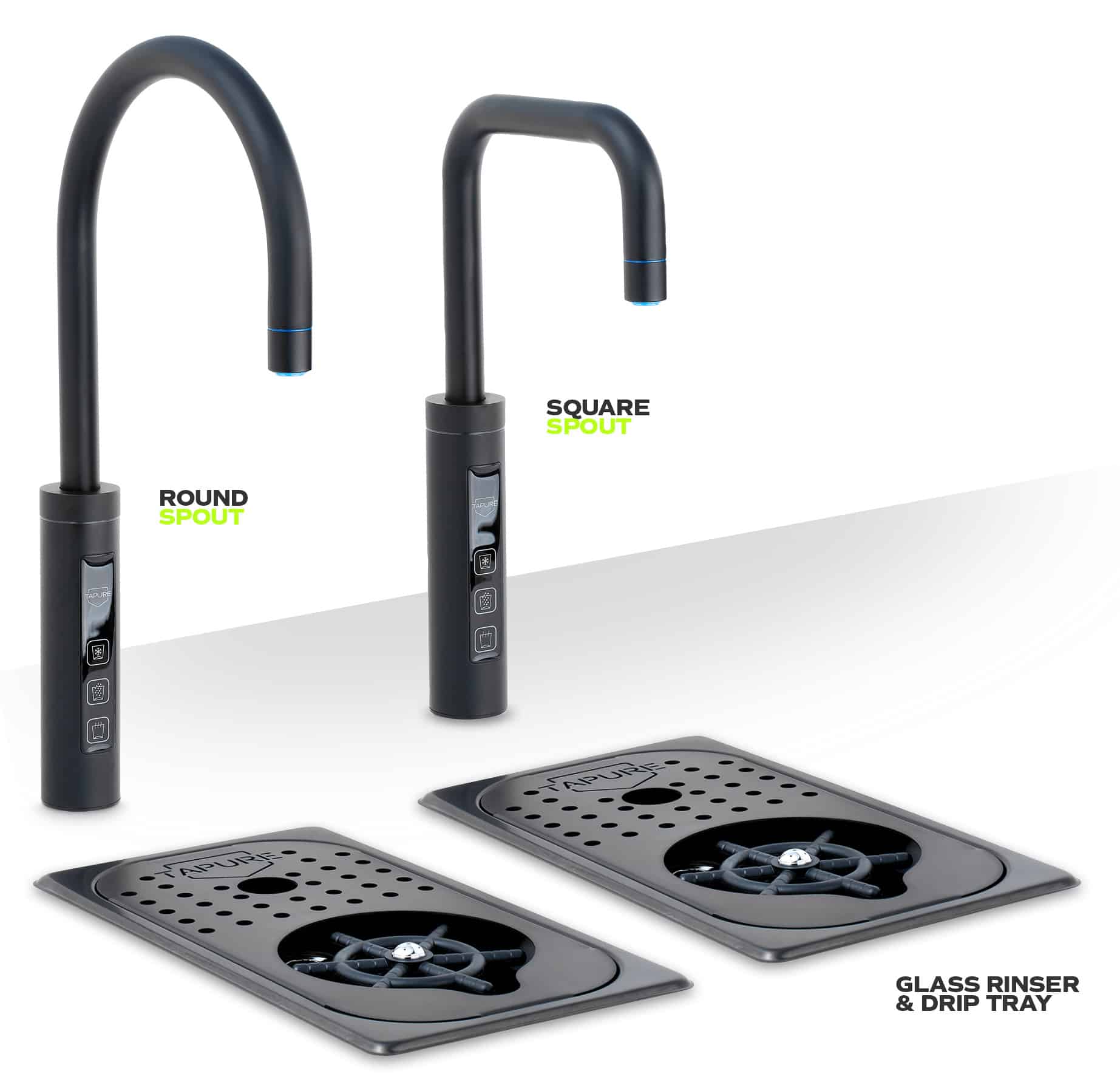 Tapure Drink Station & Tapure ® Purifier - Boiling, Sparkling, Chilled - Tapure - USA