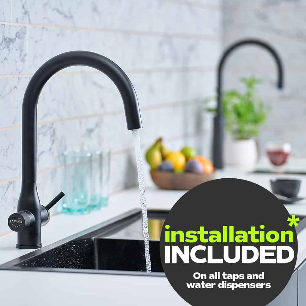 TAPURE COMBO PACKAGE 3-in-1 Tap + Tapure Water Purifier + Drink Station - Tapure