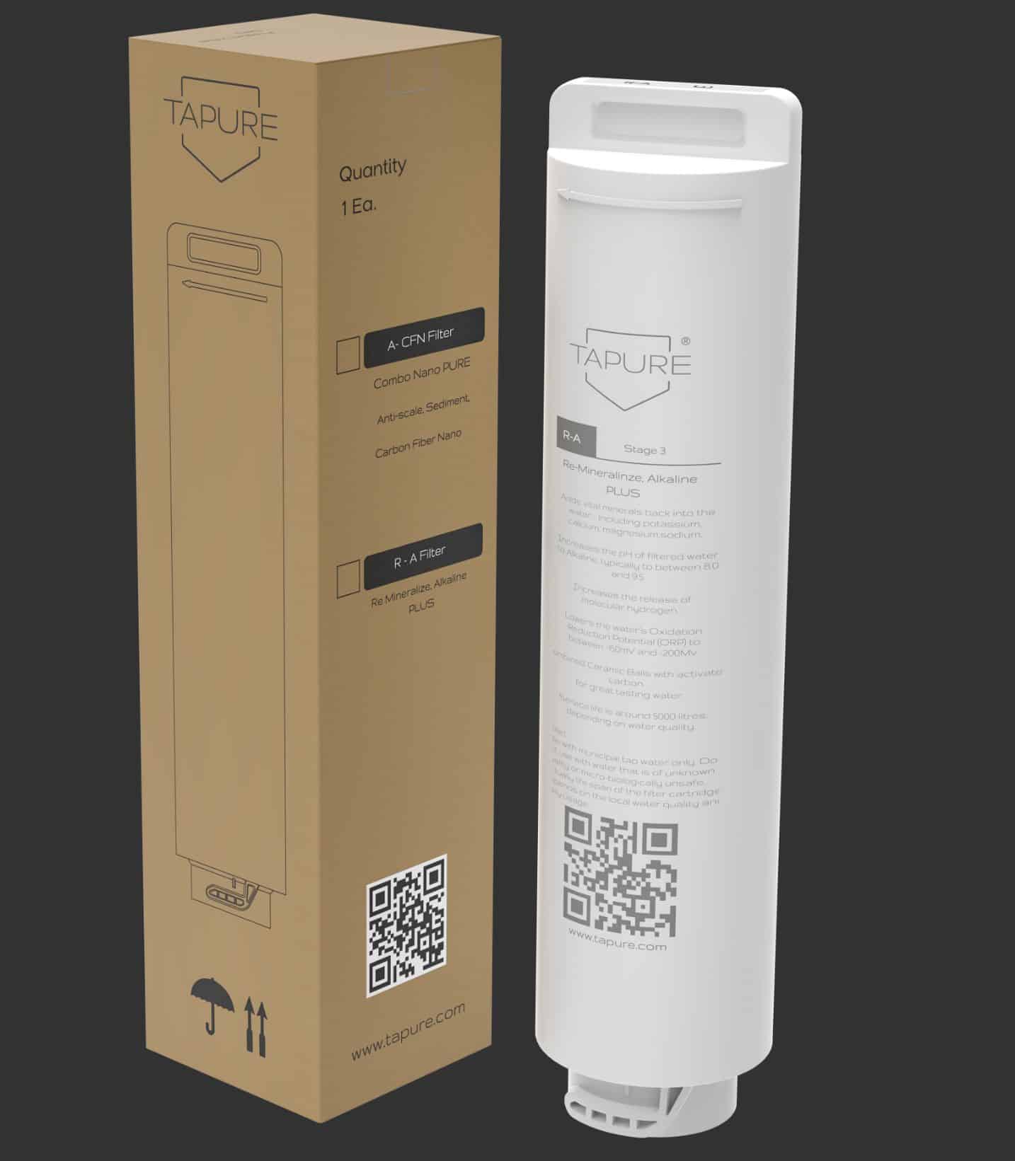 Tapure® Purifier - Reverse Osmosis, Alkaline Water Filter System - Tapure